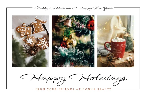Festive Christmas & New Year Holiday Postcard Designs | AnyPresentations
